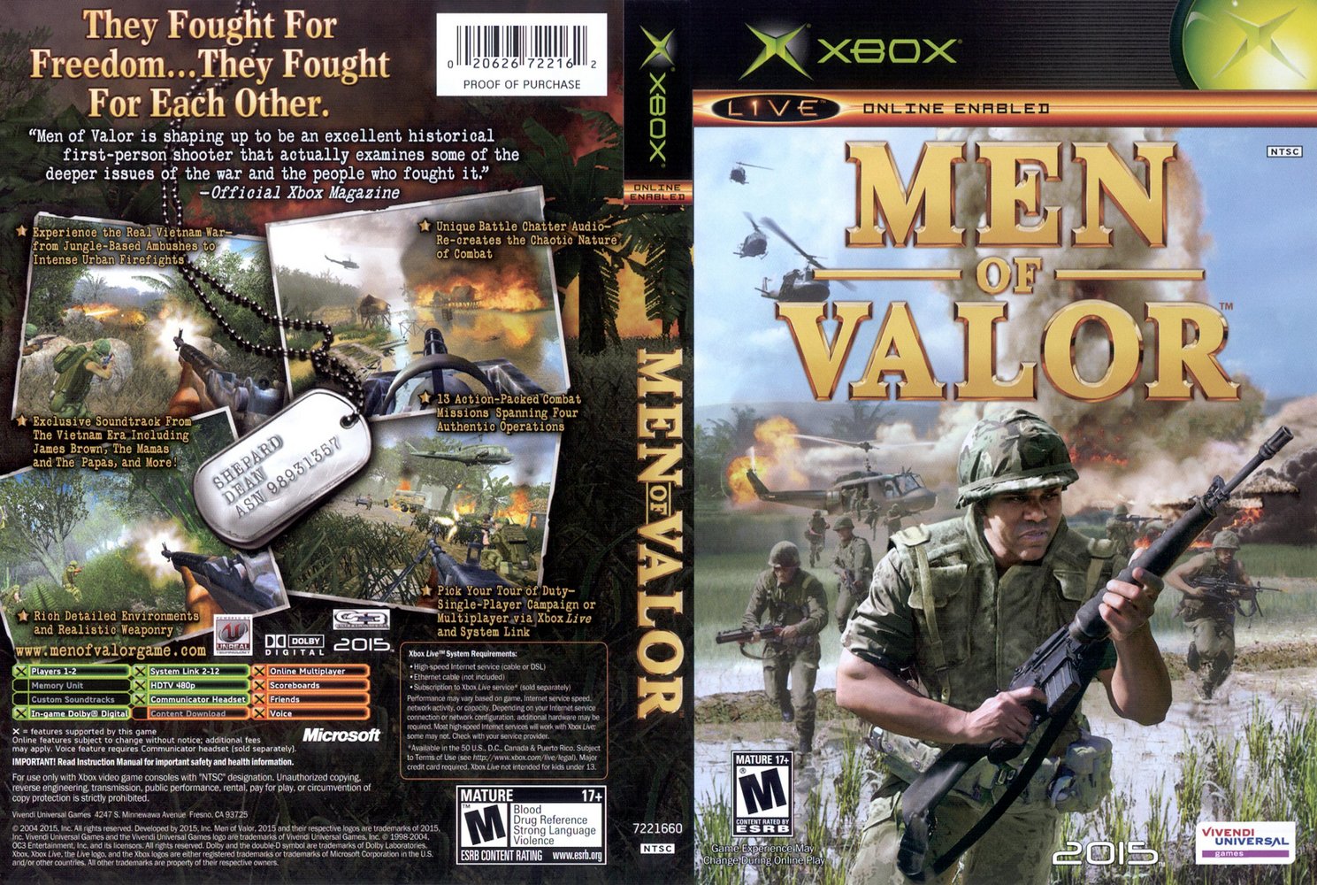 Game Zone: MEN OF VALOR